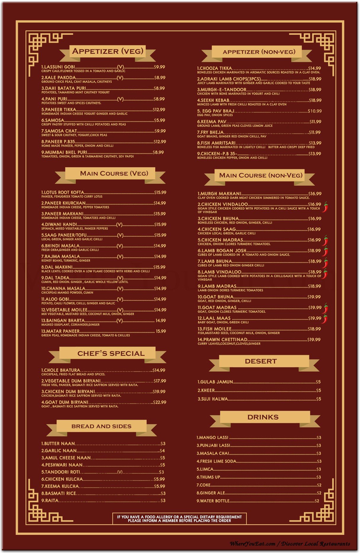 Angel Indian Restaurant in Queens